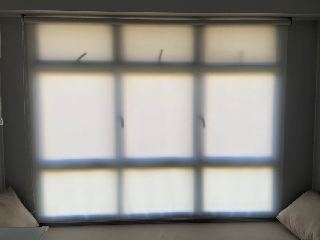 2.2m Roller blinds 50% translucent blind curtain window, Furniture ...