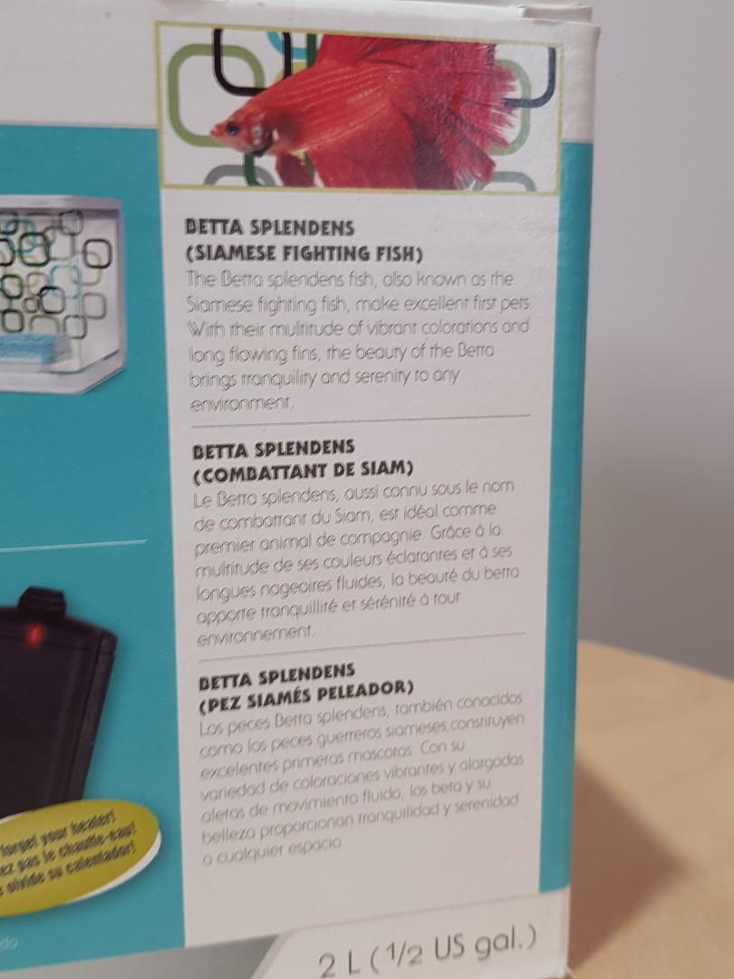 2 litre Fish tank, Pet Supplies, Homes & Other Pet Accessories on Carousell