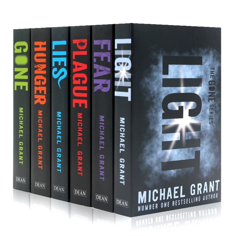 消失系列叢書6冊The Gone Series Collection 6 Books英文小說。Michael Grant中學生課外興趣閱讀本 ...