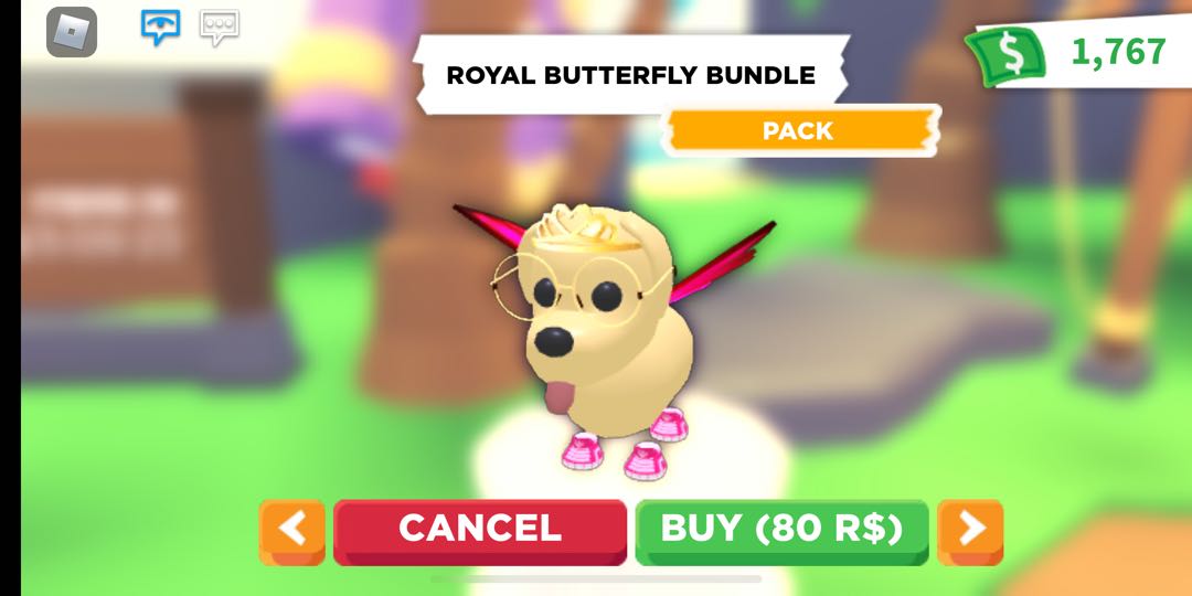 Adopt Me Royal Butterfly Bundle, Video Gaming, Gaming Accessories, Game ...