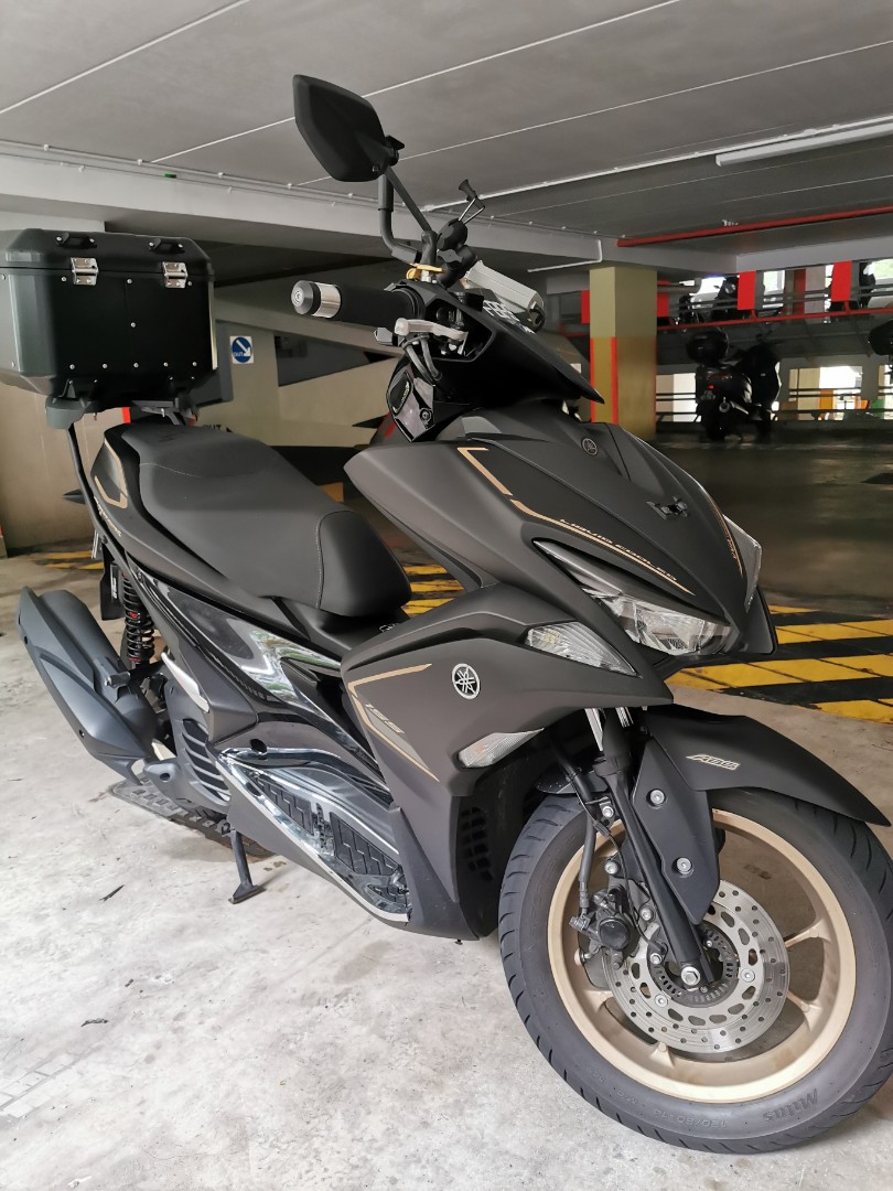 Aerox keyless 155, Motorcycles, Motorcycles for Sale, Class 2B on Carousell