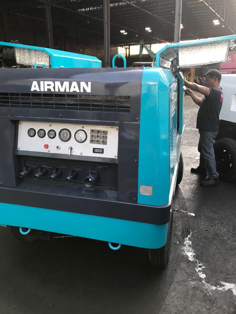Airman 390 cfm Air Compressoe, Commercial & Industrial, Construction ...