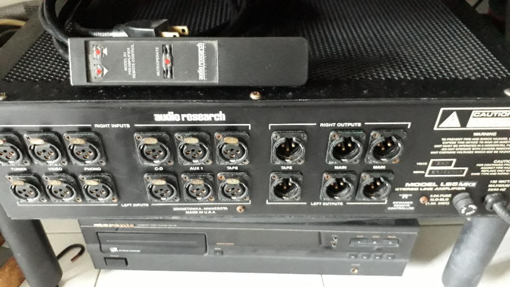 Audio Research LS5 Mk2 Tube Preamplifier, Audio, Other Audio Equipment ...