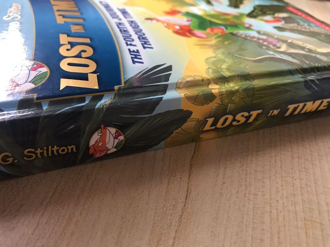 Book lost in Time Geronimo Stilton, Hobbies & Toys, Books & Magazines ...
