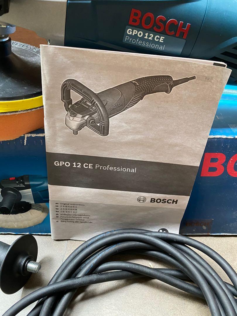 Bosch GPO 12 CE professional polisher, Furniture & Home Living, Home ...