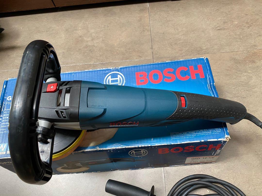 Bosch GPO 12 CE professional polisher, Furniture & Home Living, Home ...