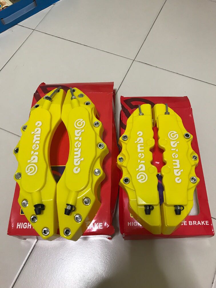 Brake Caliper Covers 6p and 4p, Car Accessories, Accessories on Carousell