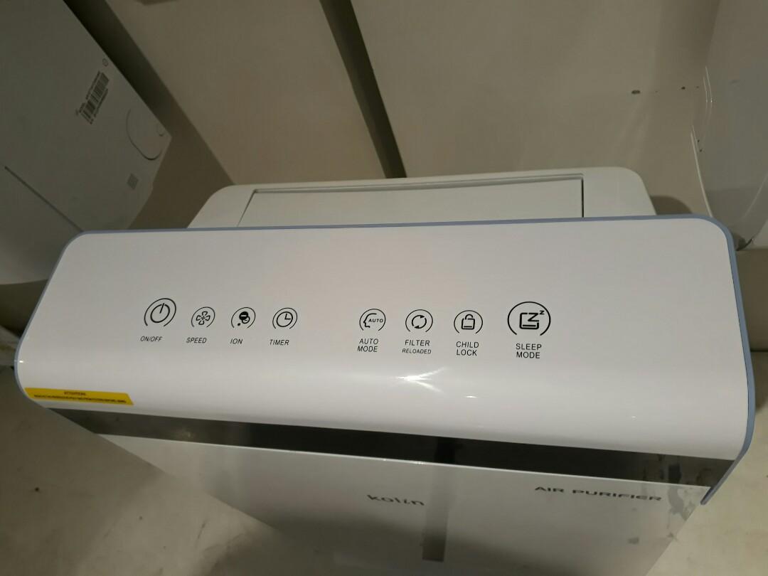 Kolin Air Purfier 50sqm Area KAP-500CHCPUV, TV & Home Appliances, Air ...