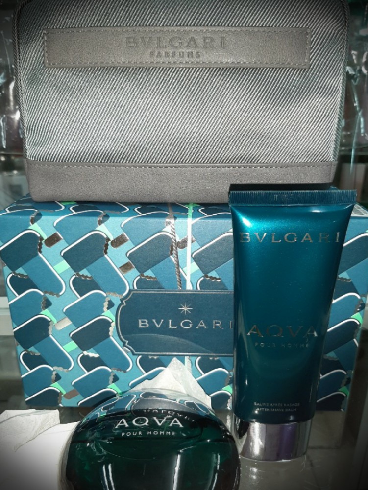bulgari aqua coffret set, Beauty & Personal Care, Fragrance ...