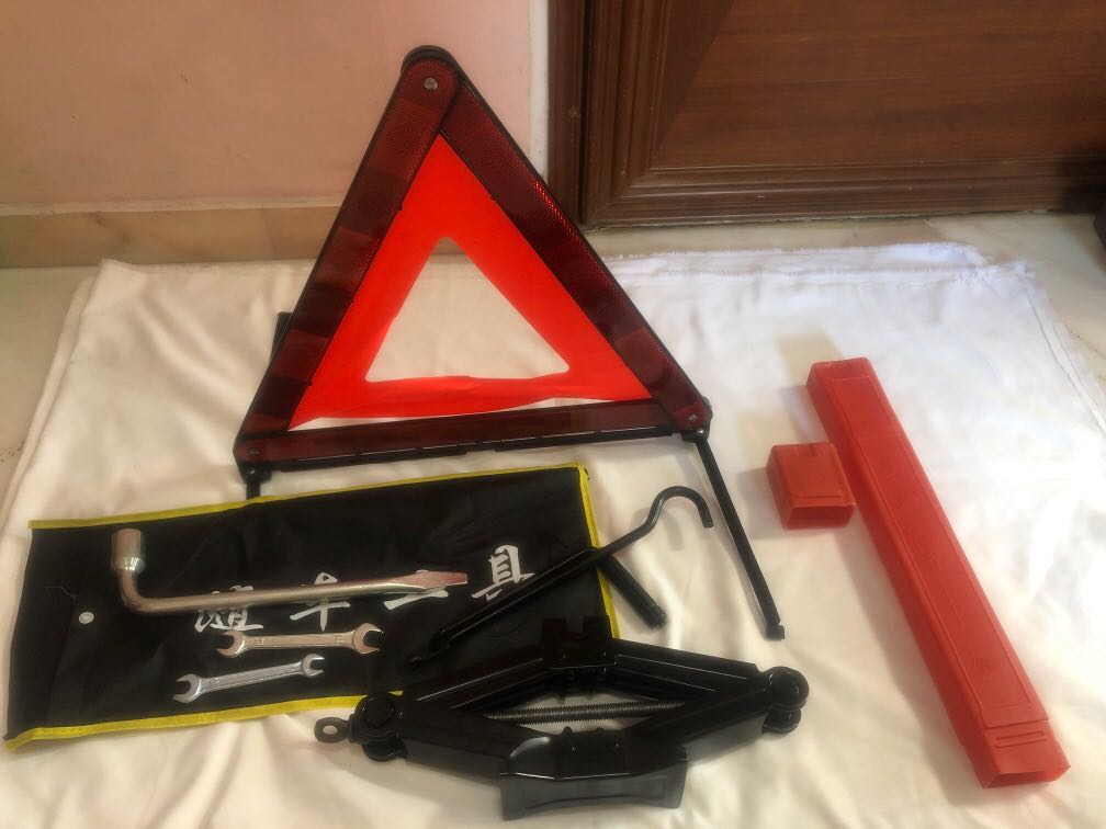 Car Jack and Break down sign package, Car Accessories, Accessories on ...