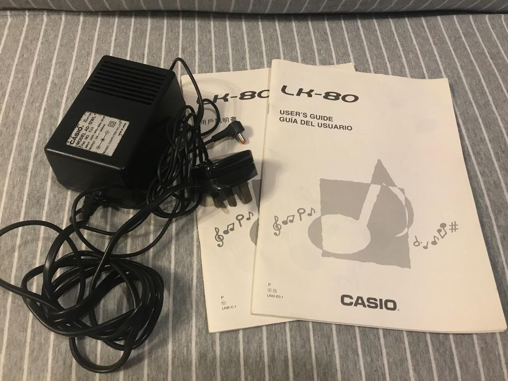 Casio LK-80 Key Lighting Keyboard 電子琴, 興趣及遊戲, 音樂、樂器 & 配件, 樂器 - Carousell
