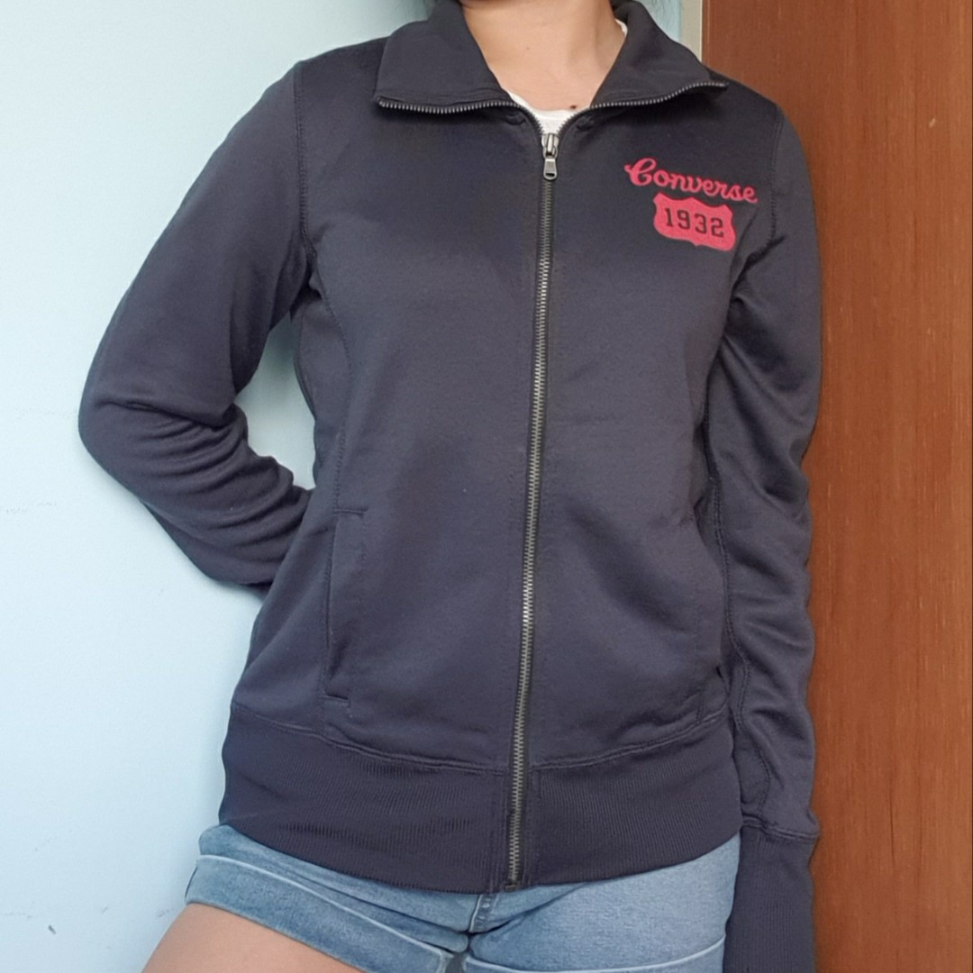 Converse Athletic Track Jacket, Women's Fashion, Coats, Jackets and ...