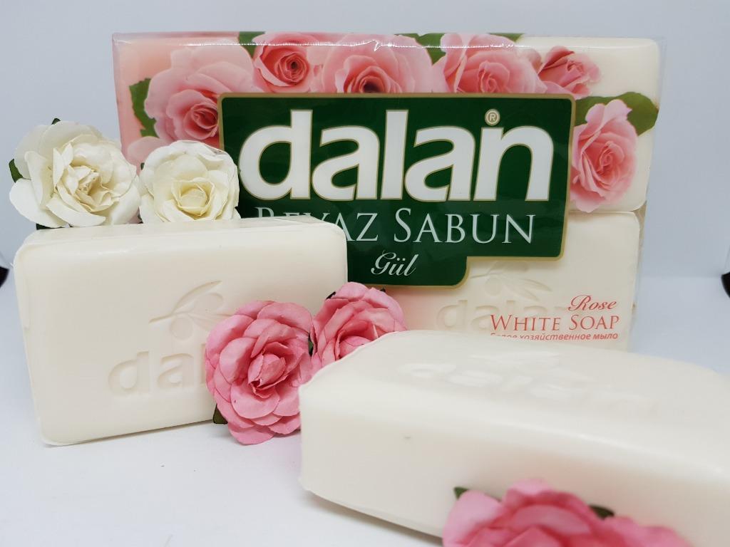 Dalan Pure Rose Bath Soap (175gx4), Beauty & Personal Care, Bath & Body ...