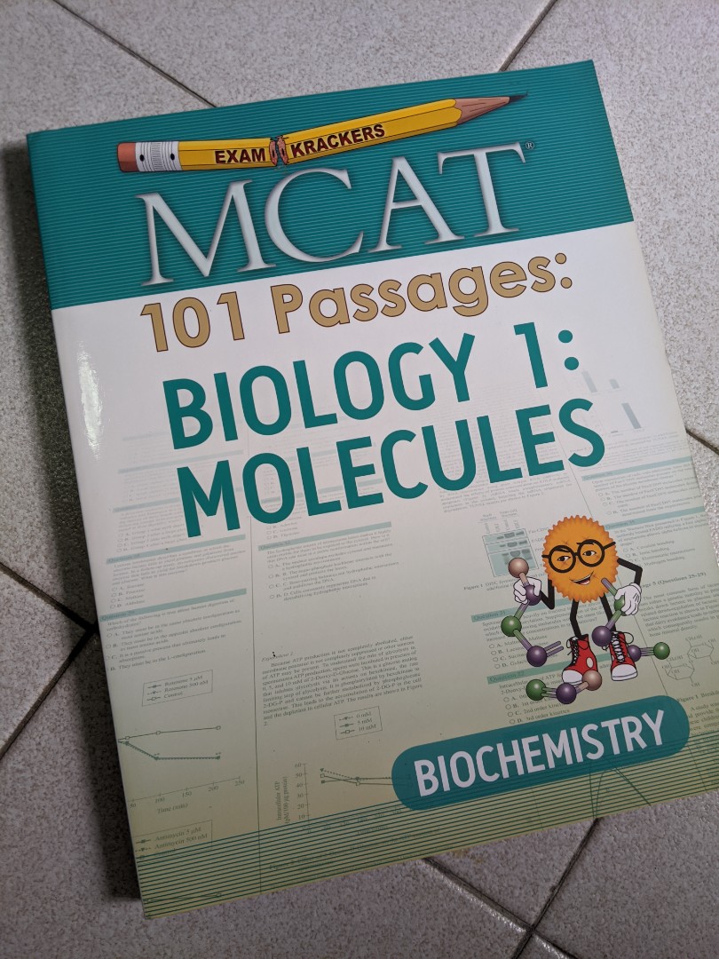 Exam Krackers MCAT 101 Passages: Biology 1 Molecules, Hobbies & Toys ...