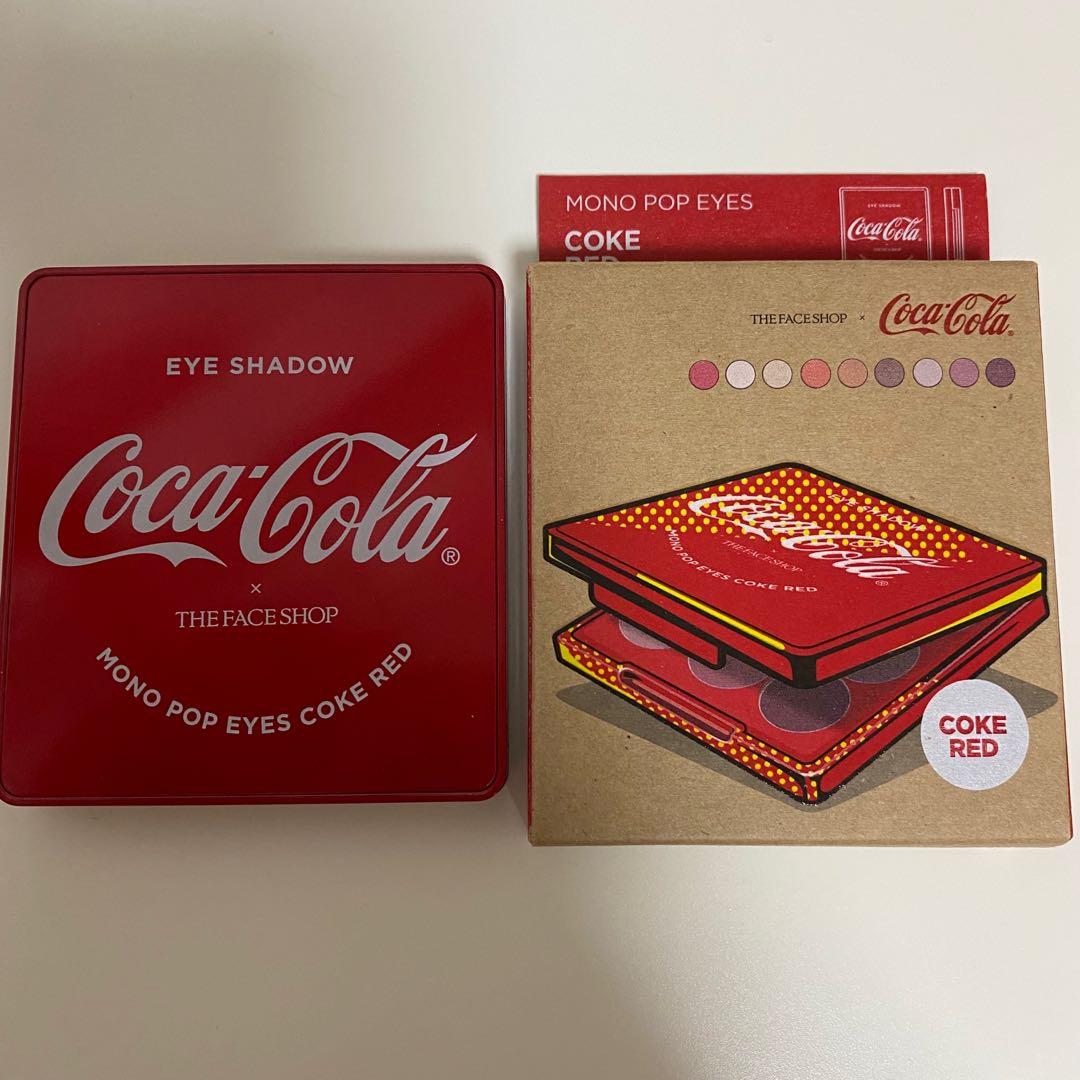 FACESHOP x Coca Cola Eye Shadow Palette, Beauty & Personal Care, Face ...