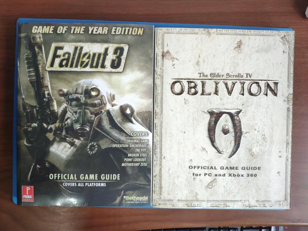 Fallout 3 GOTY Official Game Guide (BNIS) & Elder Scrolls IV Oblivion ...