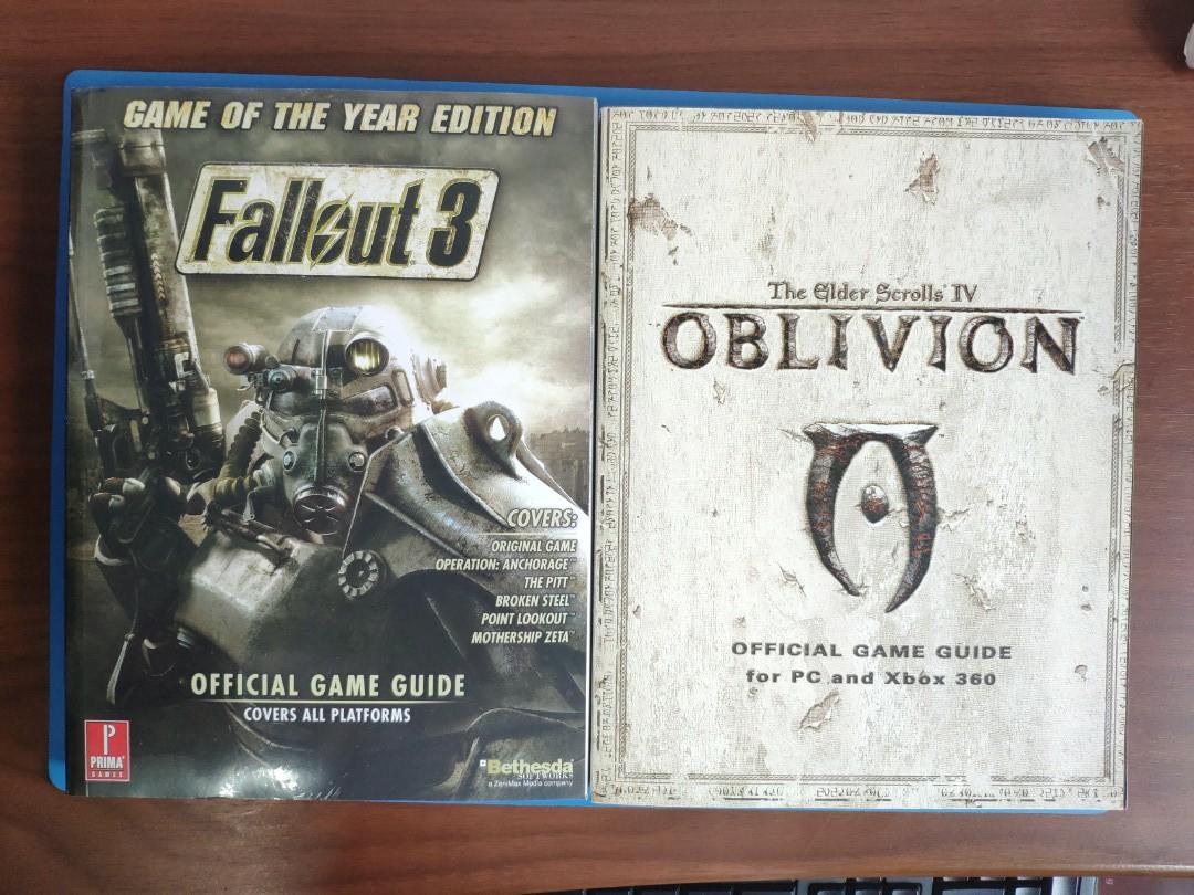 Fallout 3 GOTY Official Game Guide (BNIS) & Elder Scrolls IV Oblivion ...