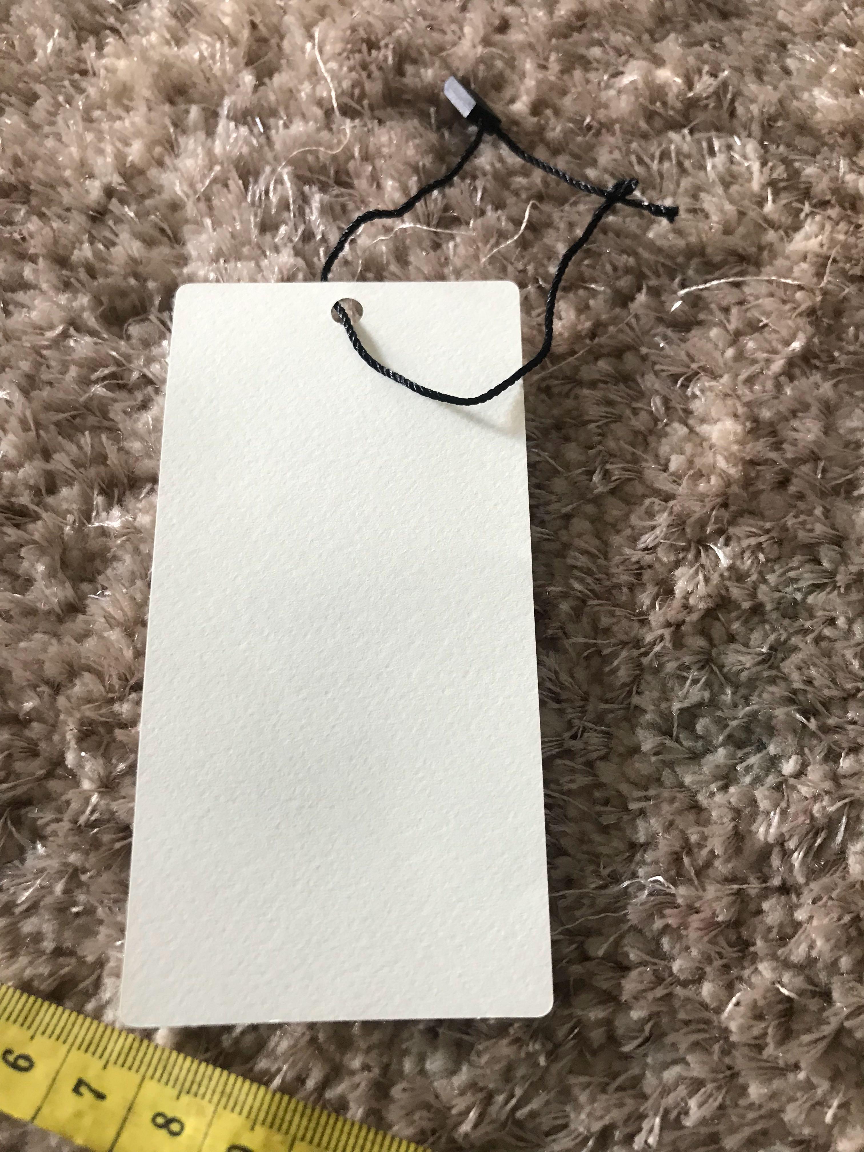 Fendi label tag hologram booklet Book Card knowledge card paper bag ...