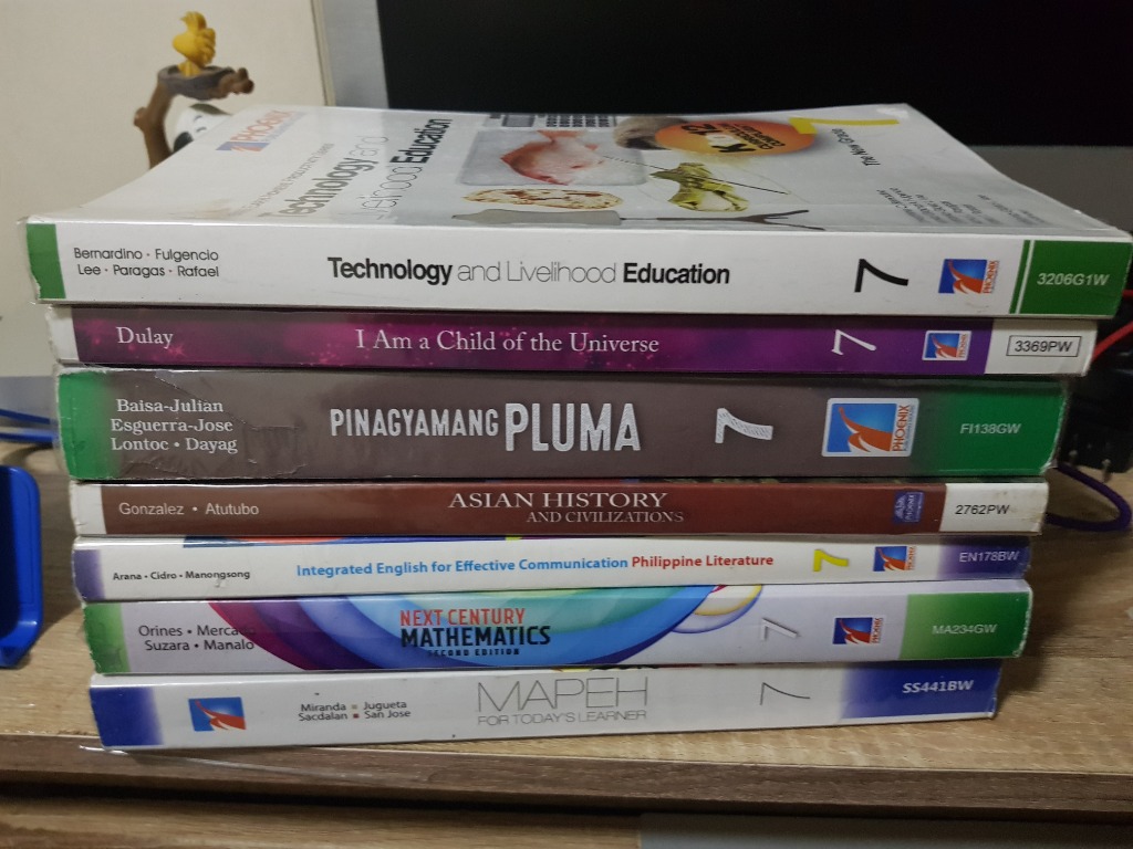 Grade 7 Textbooks by Phoenix publishing, Hobbies & Toys, Books ...