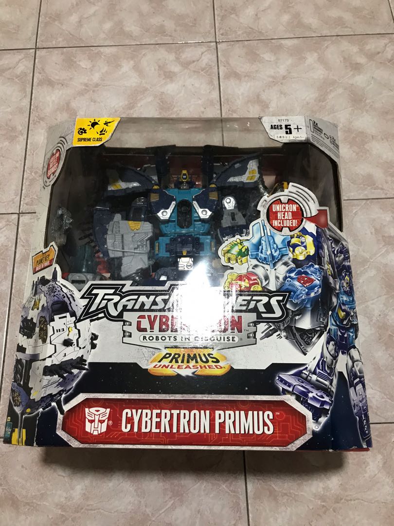 Hasbro Transformers Cybertron Primus (with Unicron head) Not Takara ...