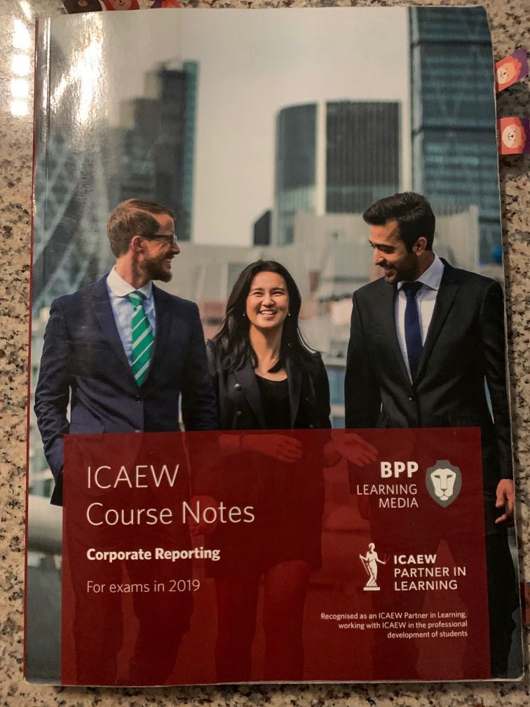 ICAEW Corporate Reporting Course Notes, Hobbies & Toys, Books ...