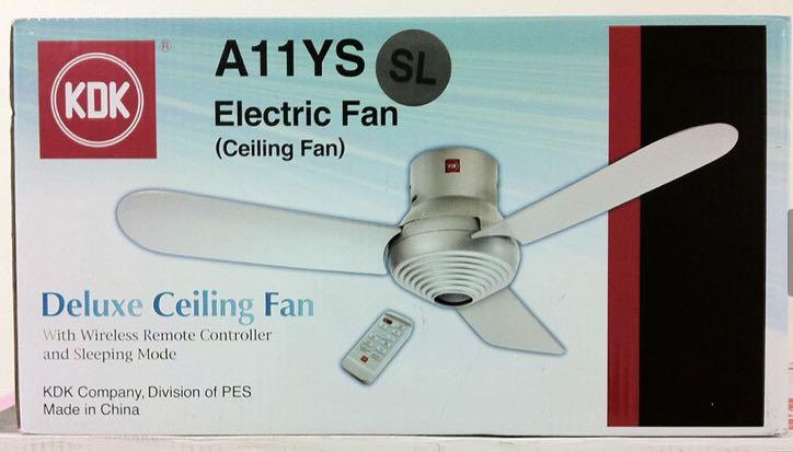 KDK Ceiling Fan A11YS Remote Control (2 units), Furniture & Home Living ...