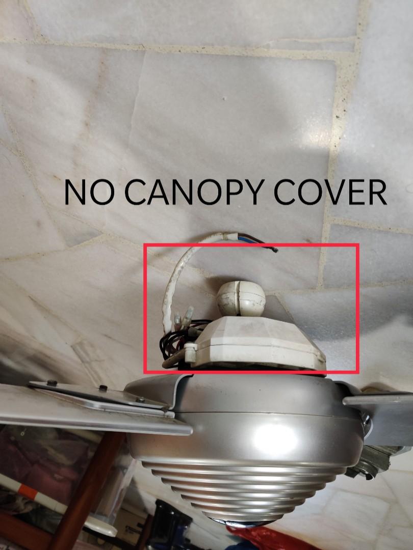 KDK Ceiling Fan A11YS with remote (NO CANOPY COVER ), Furniture & Home ...