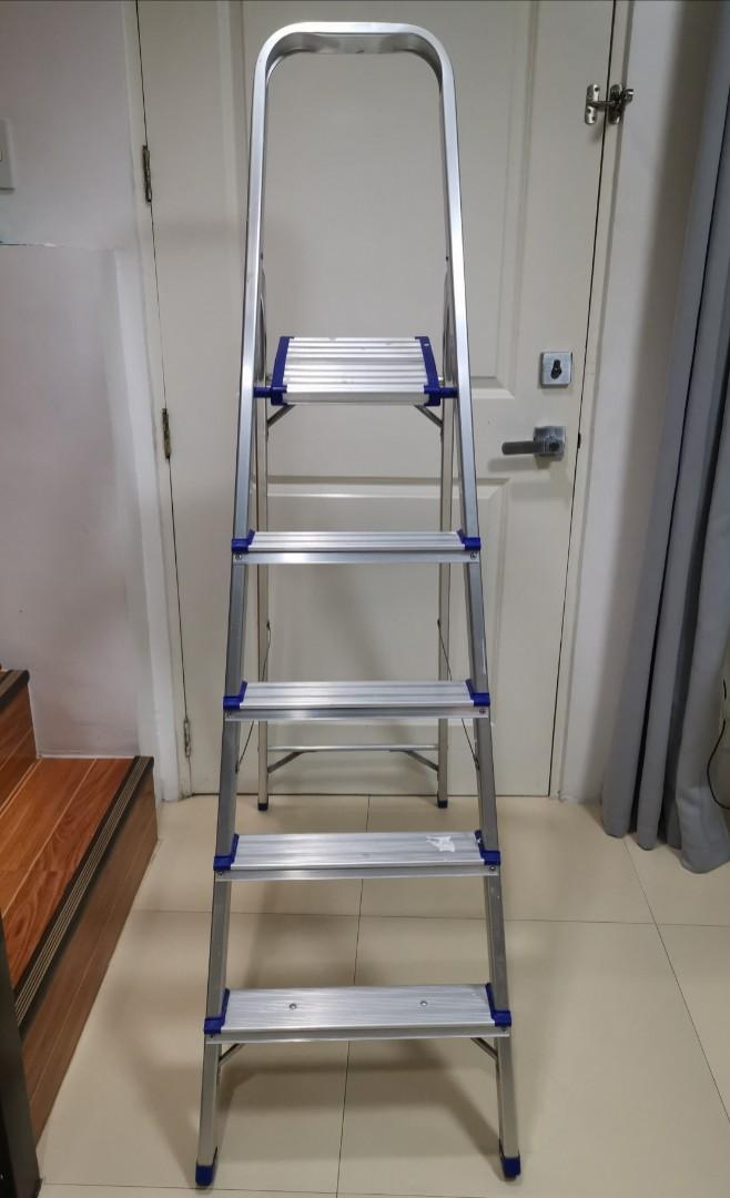 Kruger 5 step ladder, Furniture & Home Living, Home Improvement ...