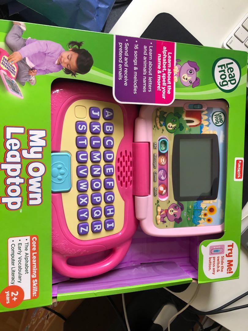 Leap frog laptop, Babies & Kids, Baby Nursery & Kids Furniture, Kids ...
