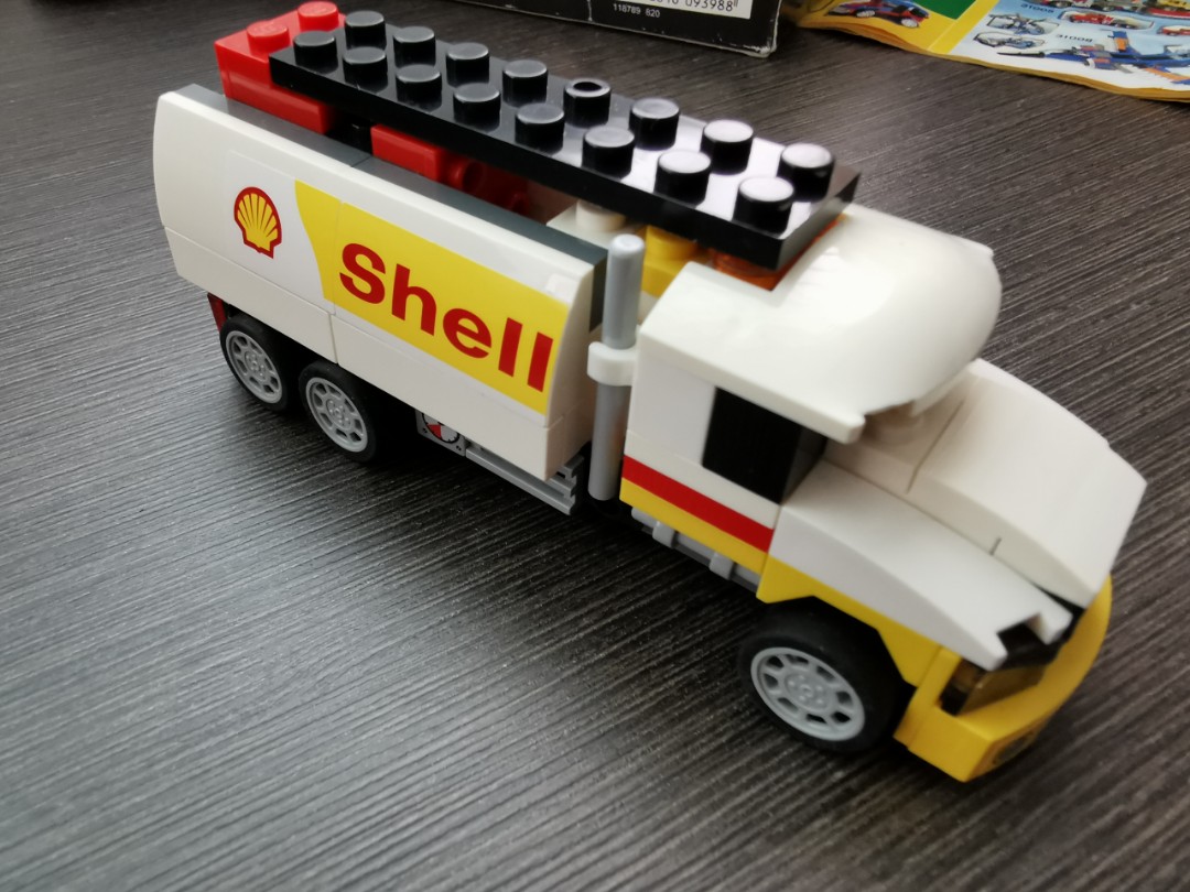 Lego Shell Truck, Hobbies & Toys, Toys & Games on Carousell
