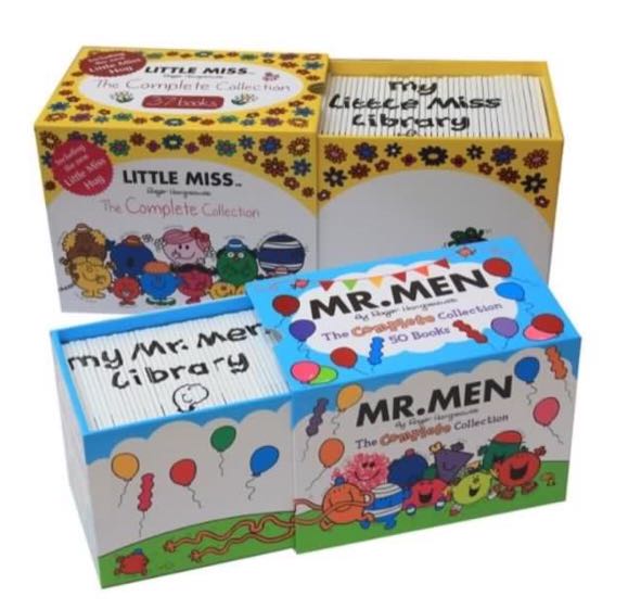Little Miss and Mr Men Set(37+50 books with 2 CDs), Hobbies & Toys ...