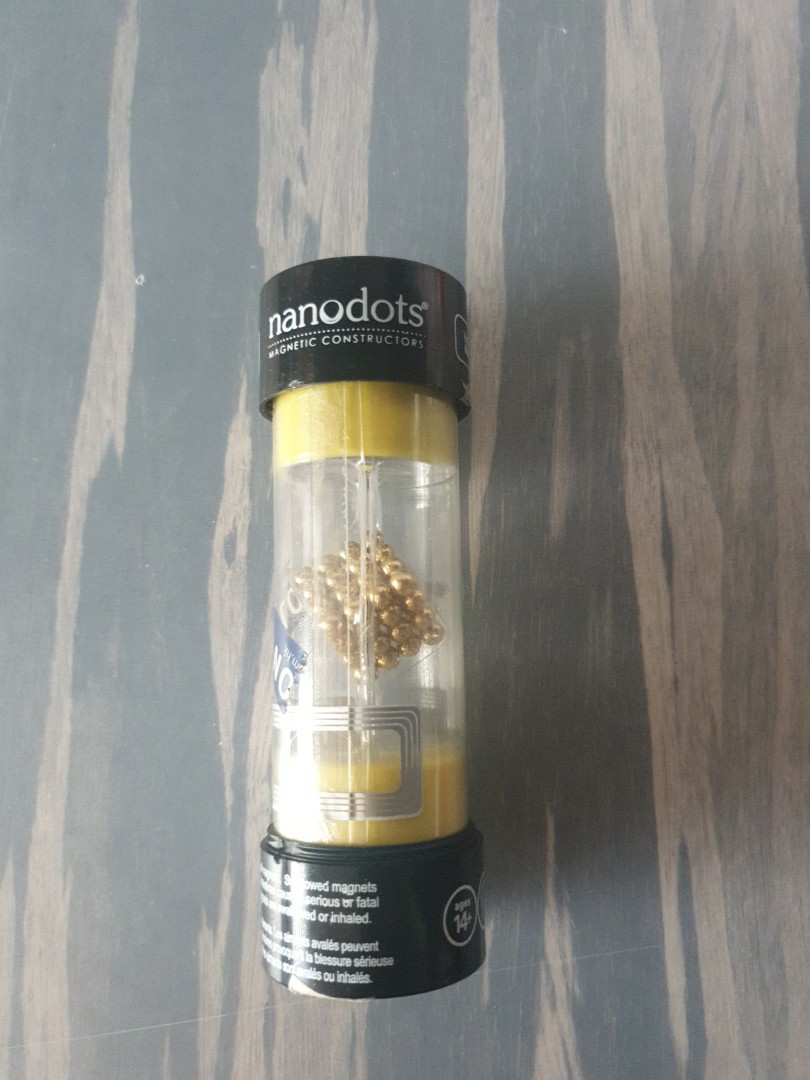 Magnetic Nanodots Gold Version Hobbies And Toys Toys And Games On Carousell
