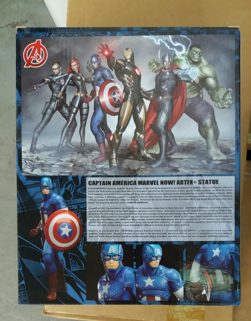 Marvel Now! Avengers Artfx+ Statue 1/10 Scale Pre-painted Model Kits ...