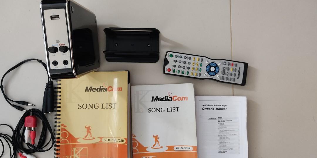 Mediacom MCI-Porto SP 3300P Portable Karaoke, TV & Home Appliances, TV ...