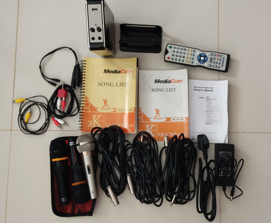 Mediacom MCI-Porto SP 3300P Portable Karaoke, TV & Home Appliances, TV ...