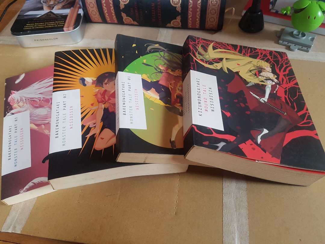 Monogatari Novels by NisiOisiN, Hobbies & Toys, Books & Magazines ...