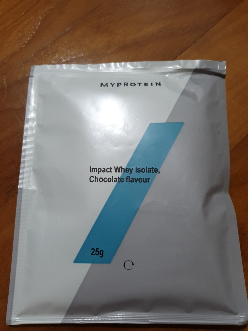 MYPROTEIN - 7 packets of Whey protein isolate (1 packet = 25g ...