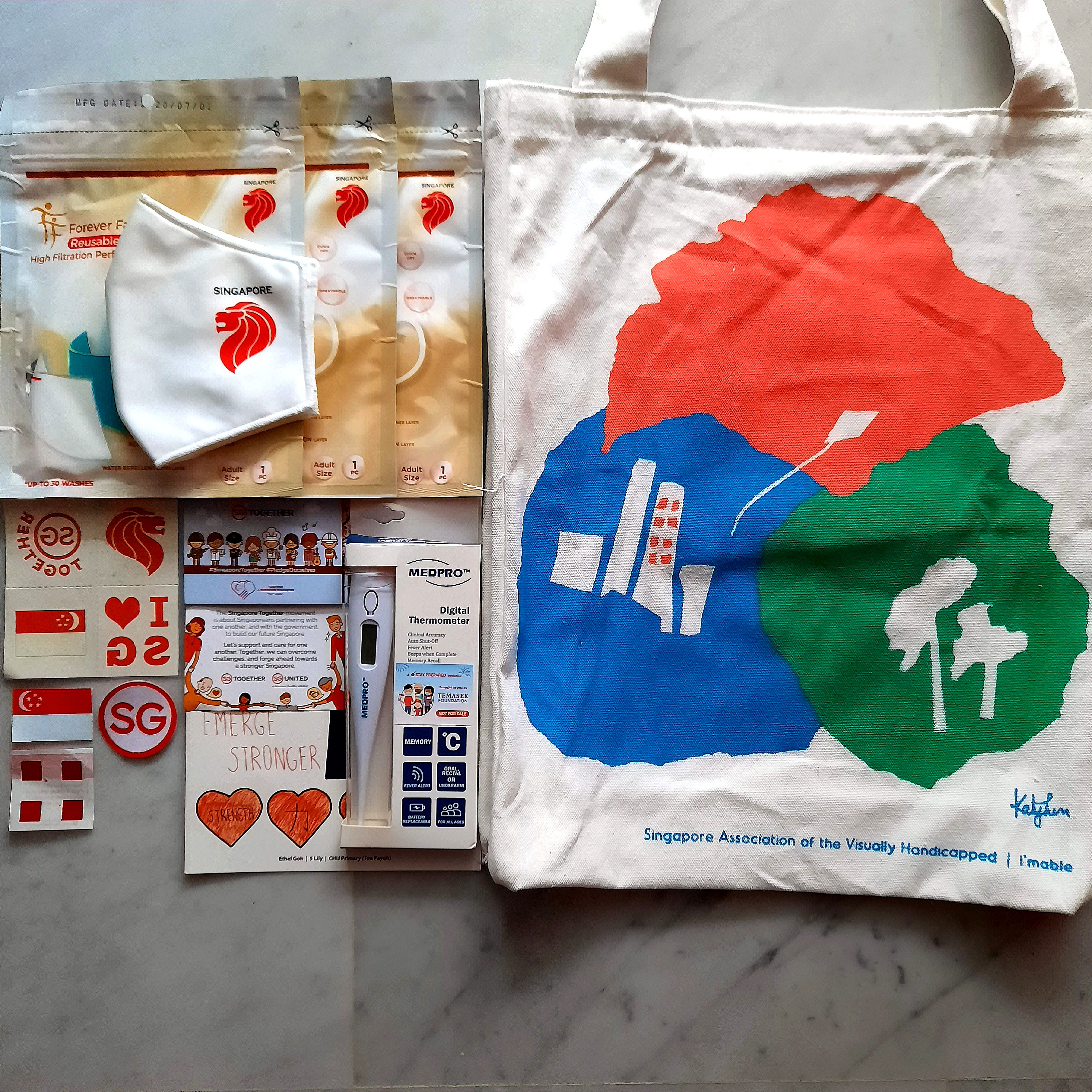 NDP Bag / Canvas Totebag / Funpack / Goodiebag / Pack / National Day ...