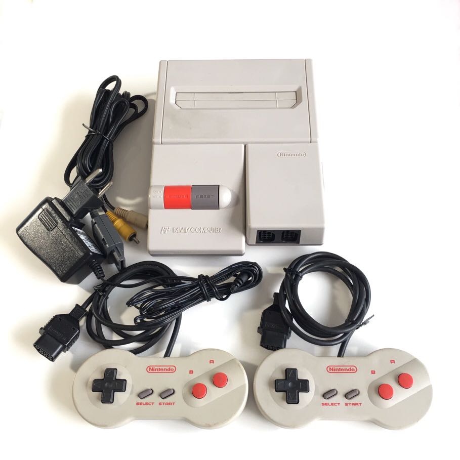 Nintendo 8 bit console (AV famicom), Video Gaming, Video Games ...