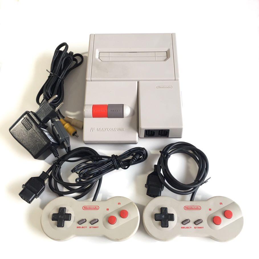 Nintendo 8 bit console (AV famicom), Video Gaming, Video Games ...