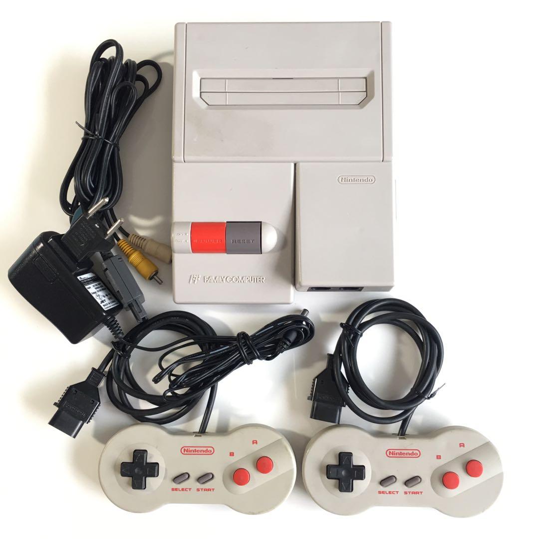 Nintendo 8 bit console (AV famicom), Video Gaming, Video Games ...