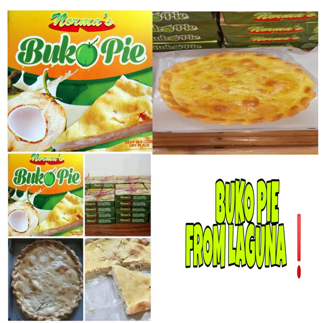 NORMA'S BUKO PIE FROM LAGUNA, Food & Drinks, Fresh Produce on Carousell