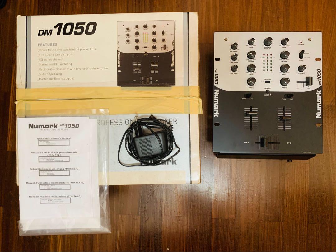 Numark DJ mixer DM1050, Hobbies & Toys, Music & Media, Music Accessories on Carousell