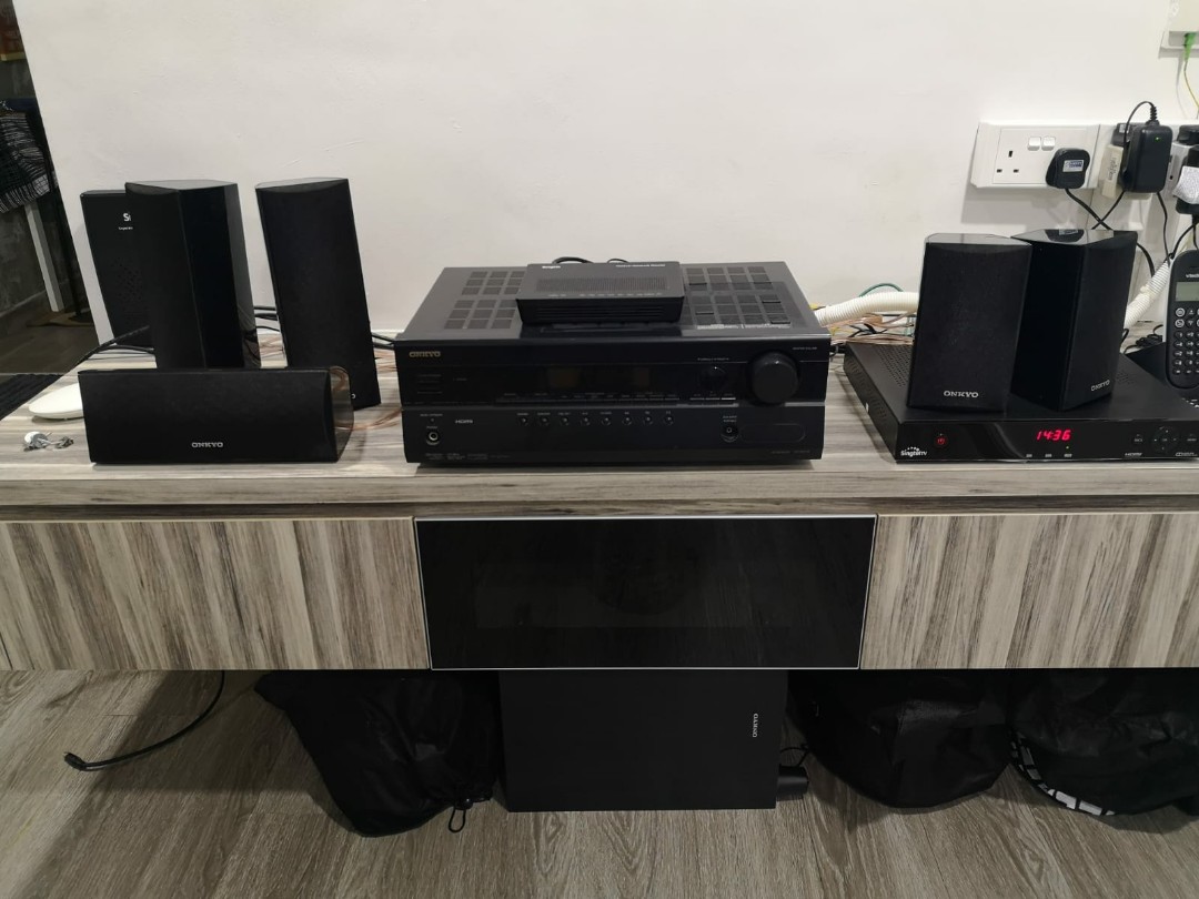 Onkyo Home Theatre System (USED) - Negotiable, Audio, Soundbars ...