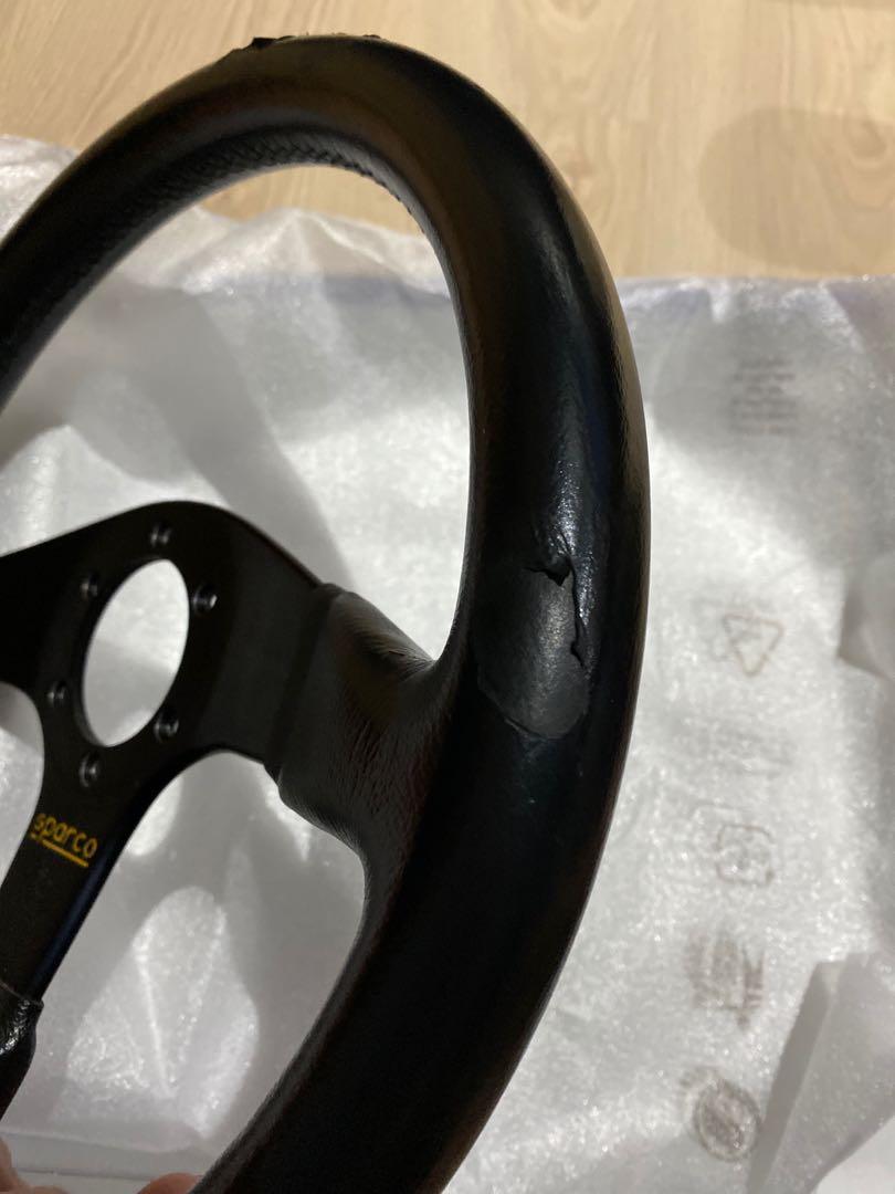 Original sparco R375 steering wheel, Car Accessories, Accessories on ...