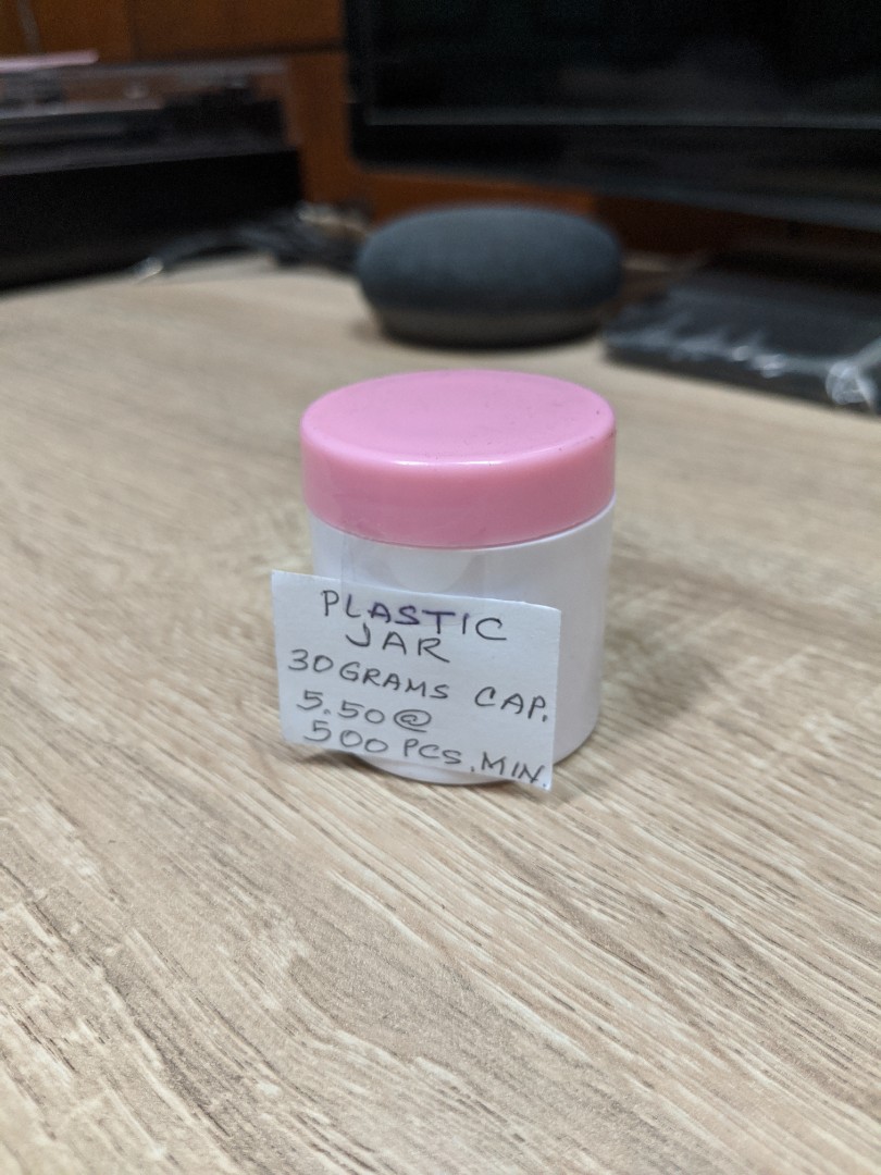 Plastic Jar Container 30 grams, Beauty & Personal Care, Bath & Body ...