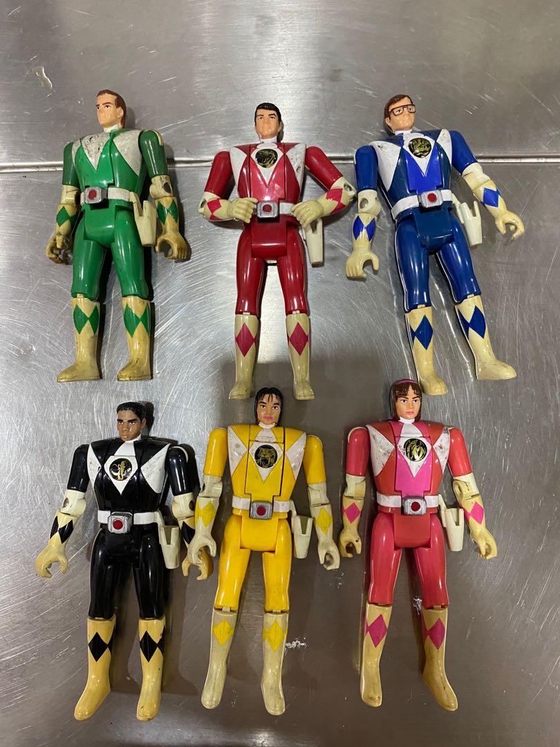 Mighty Morphin Power Rangers Flip head Set, Hobbies & Toys, Toys ...