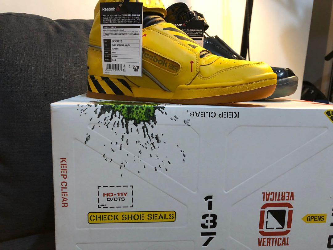 Reebok alien stomper mid final scene pack, Men's Fashion, Footwear ...