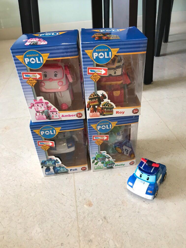 Robocar Poli Transformer Toys Set, Hobbies & Toys, Toys & Games on ...