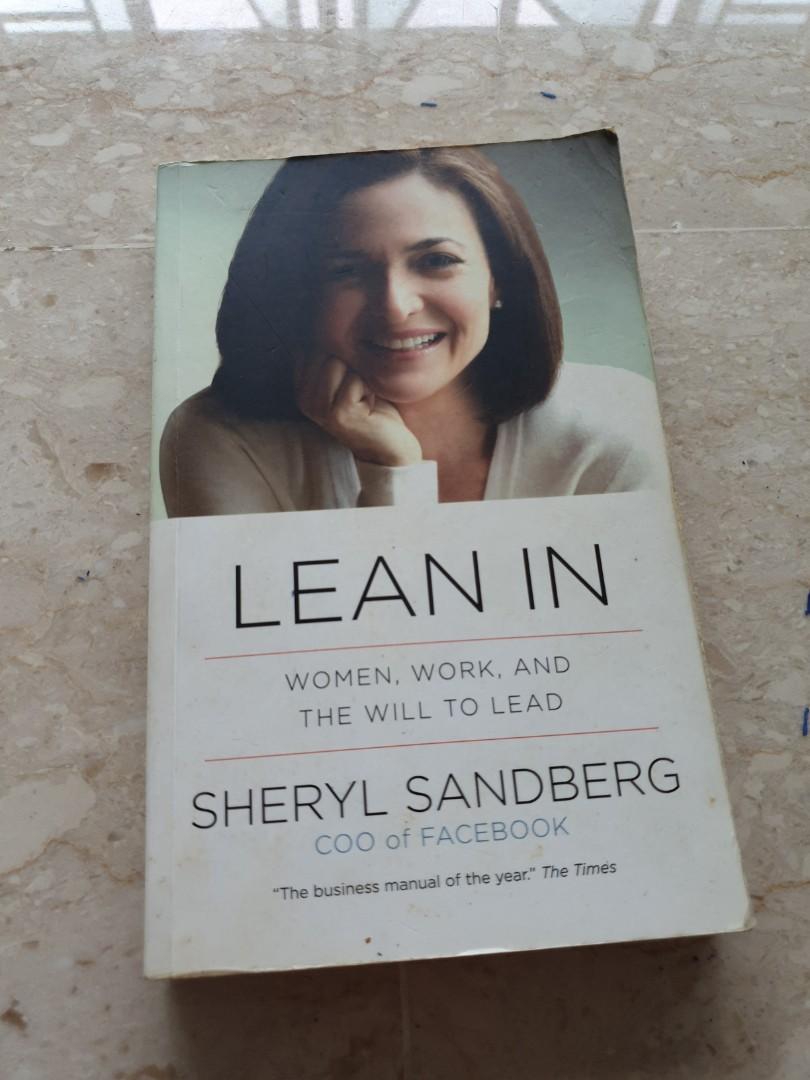 Book Sheryl Sandberg - Lean In, Hobbies & Toys, Books & Magazines ...